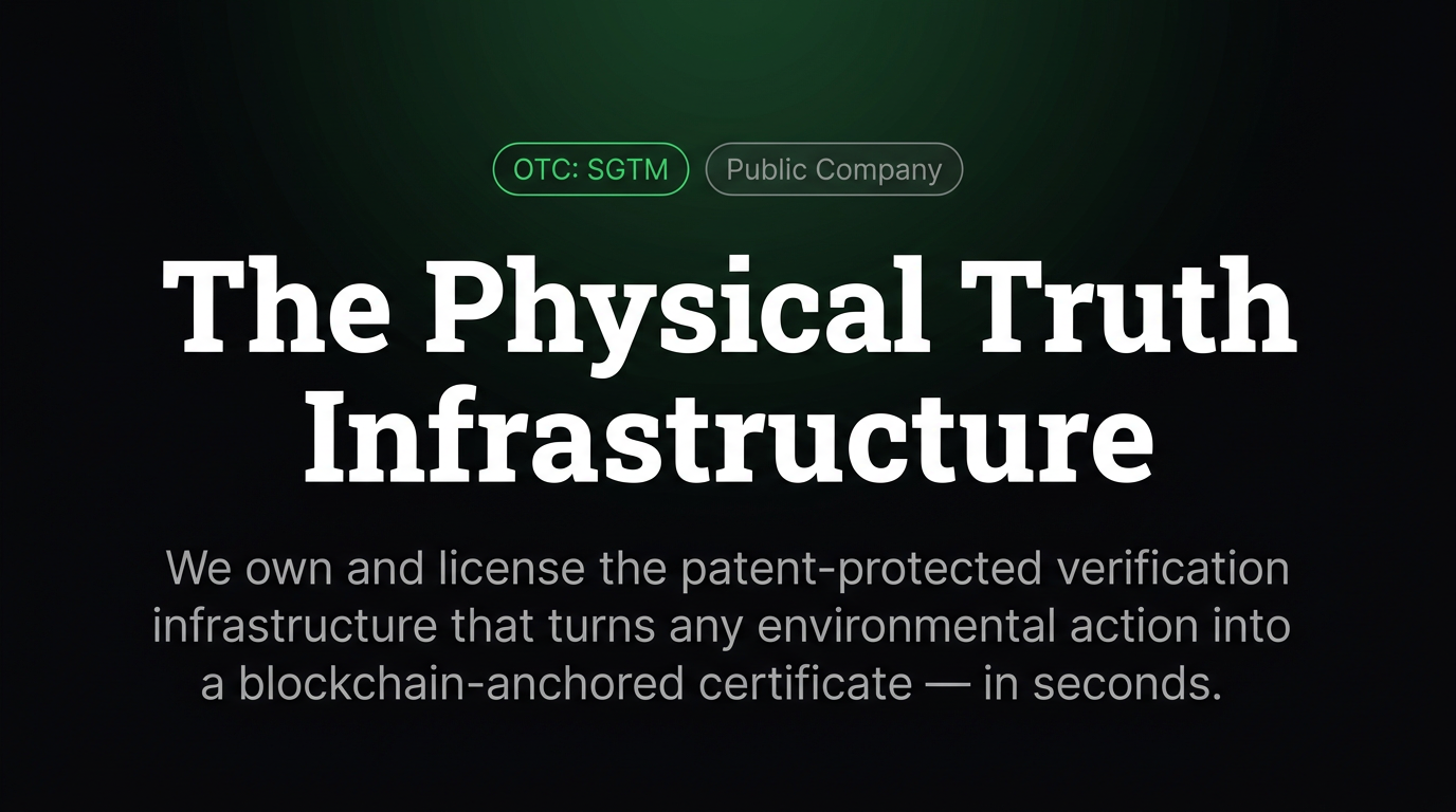 The Sustainable Green Team, Ltd. (OTC: SGTM) — Physical Truth ...